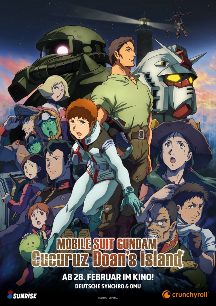 Gundam: Cucuruz Doan’s Island - Deutscher Trailer und Cast veröffentlicht