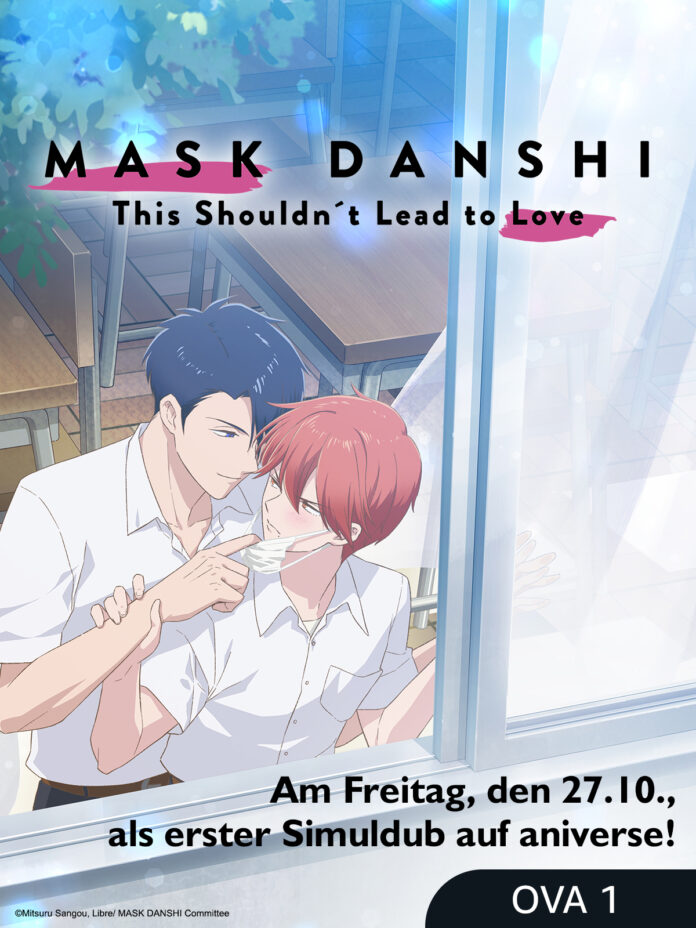 MASK DANSHI: aniverse zeigt BL-OVA im Simuldub